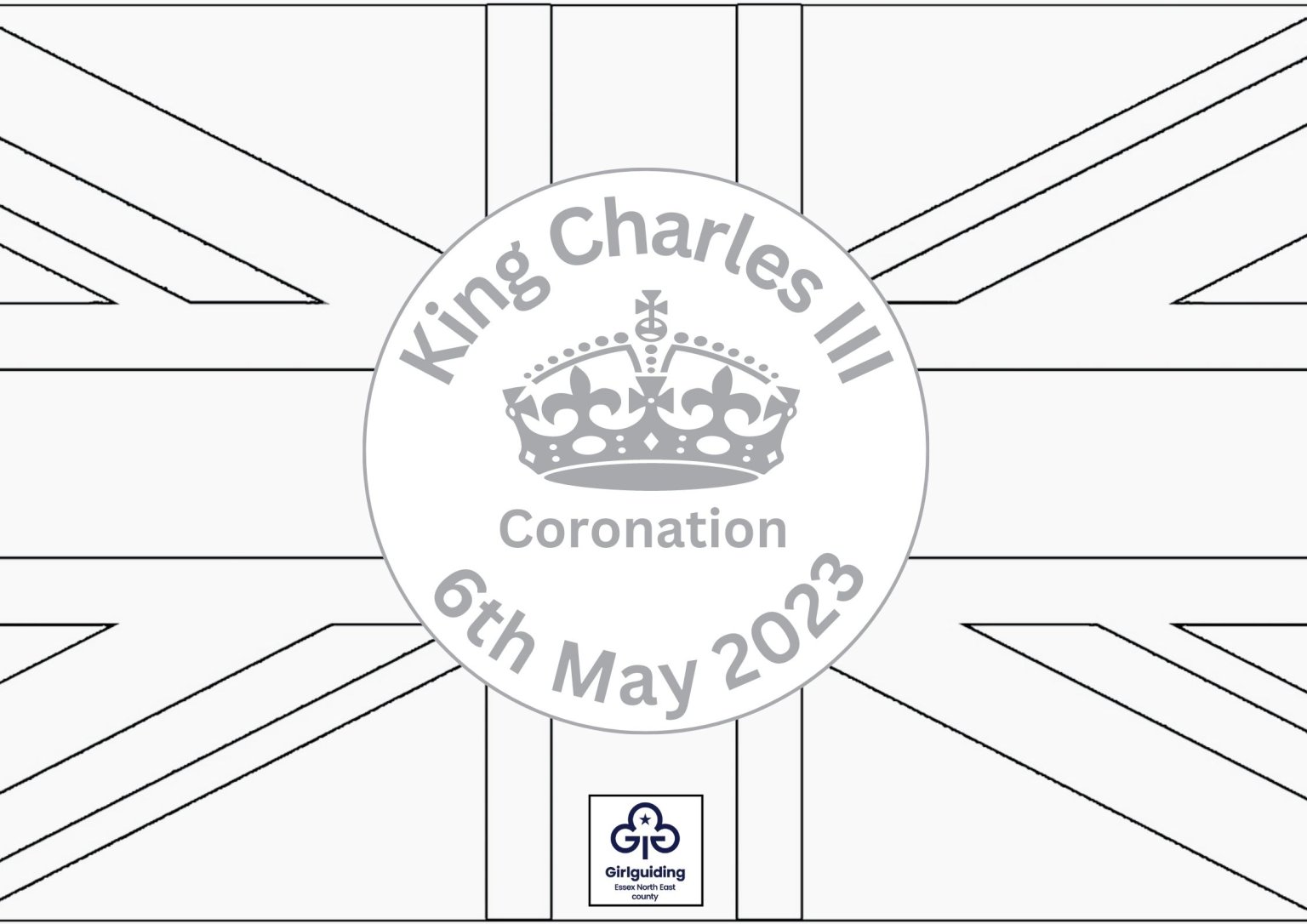 Coronation Flag - Girlguiding Essex North East County