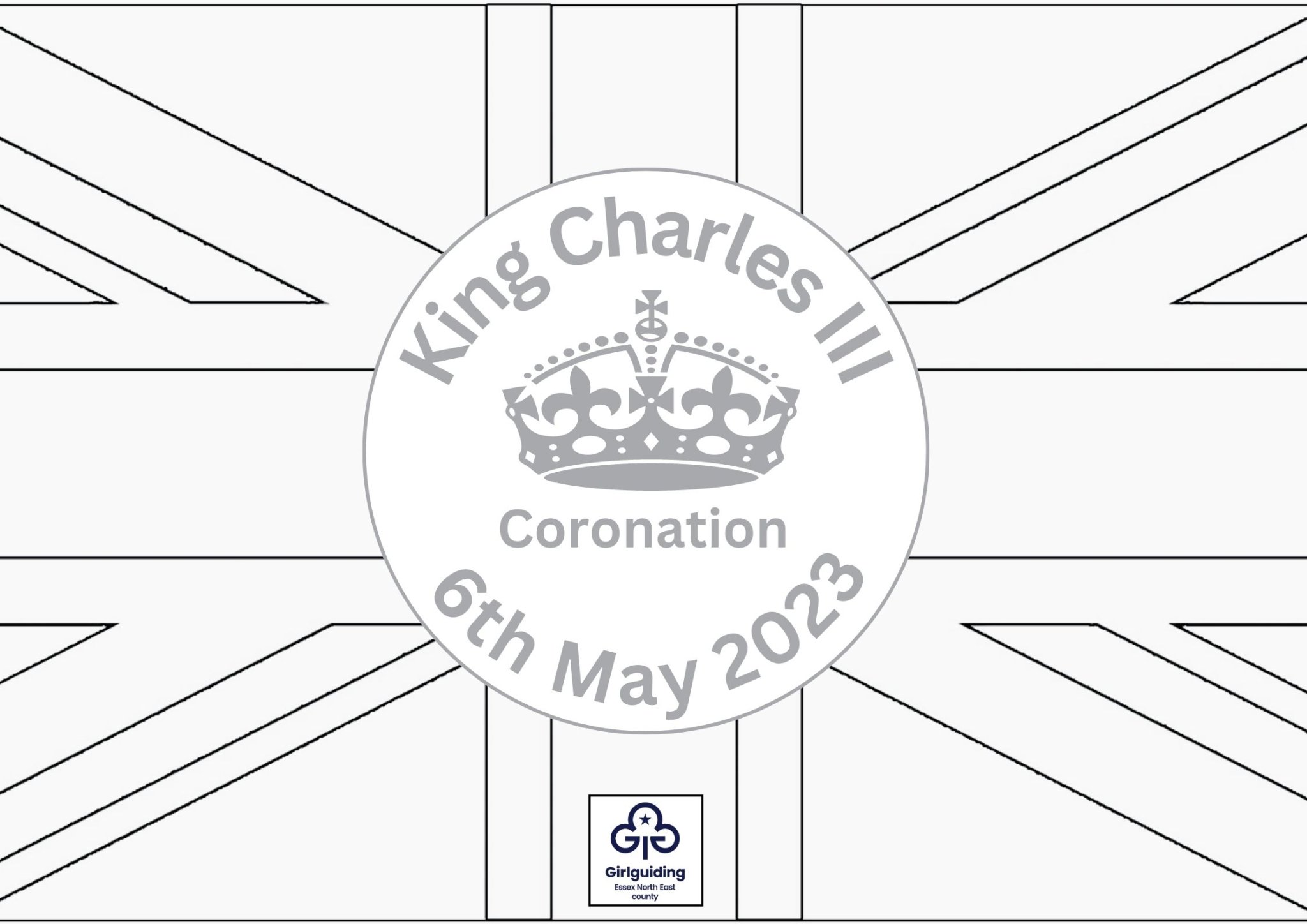 Coronation Flag - Girlguiding Essex North East County